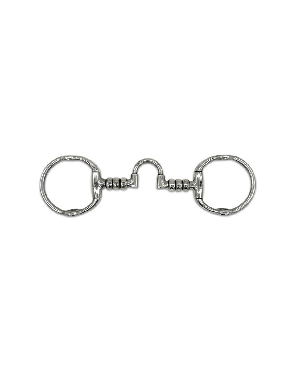 Stainless Steel Cherry Roller Fixed Gag with Low Correction Port Bit ...