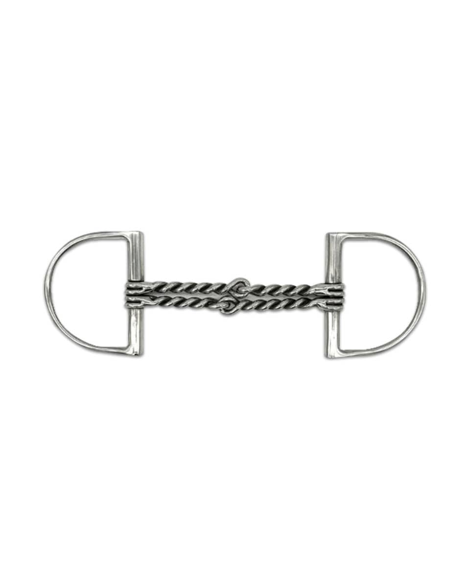 Double Twisted Wire D Bit - Jake Adams Equestrian| FarmVet