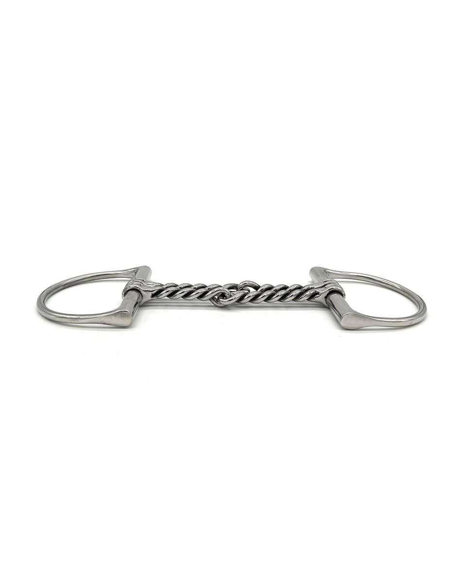 Double Twisted Wire D Bit - Jake Adams Equestrian| FarmVet