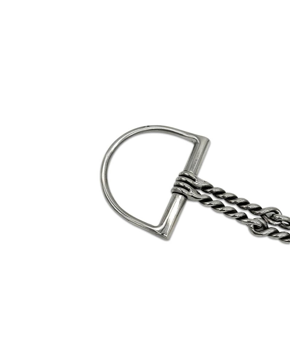 Double Twisted Wire D Bit - Jake Adams Equestrian| FarmVet