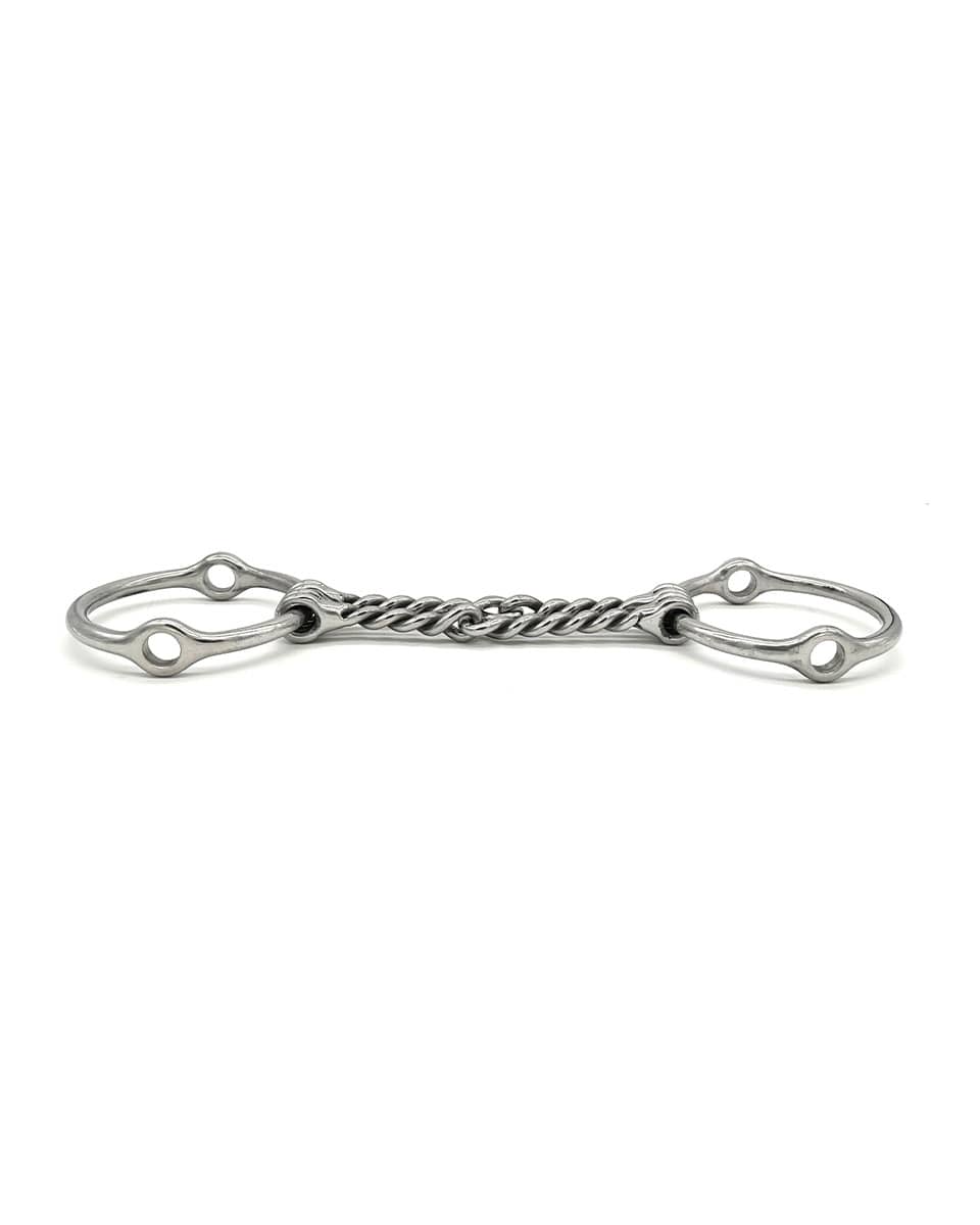 Double Twisted Wire Loose Ring Gag Bit - Jake Adams Equestrian | FarmVet
