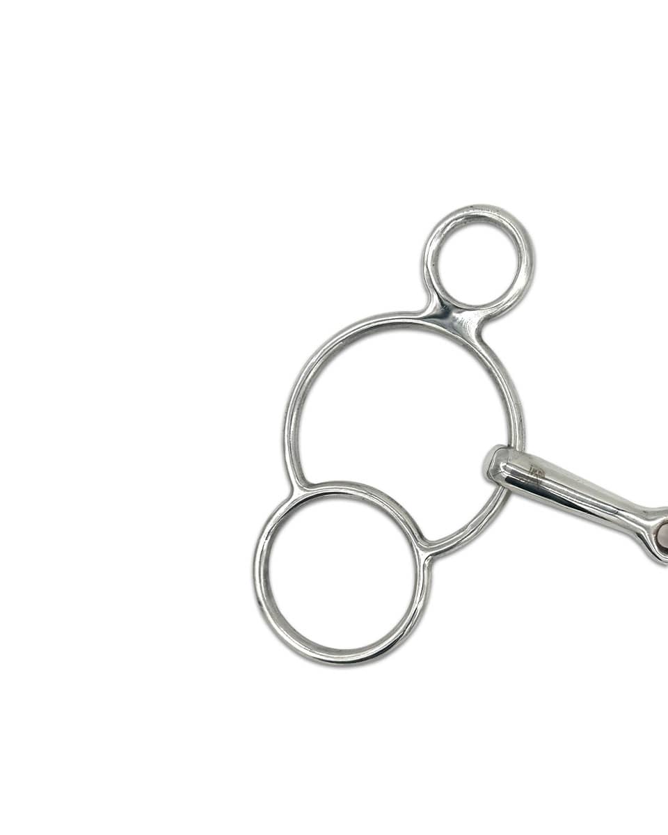 Double Jointed Copper Elliptical Two Ring Bit - Jake Adams Equestrian ...
