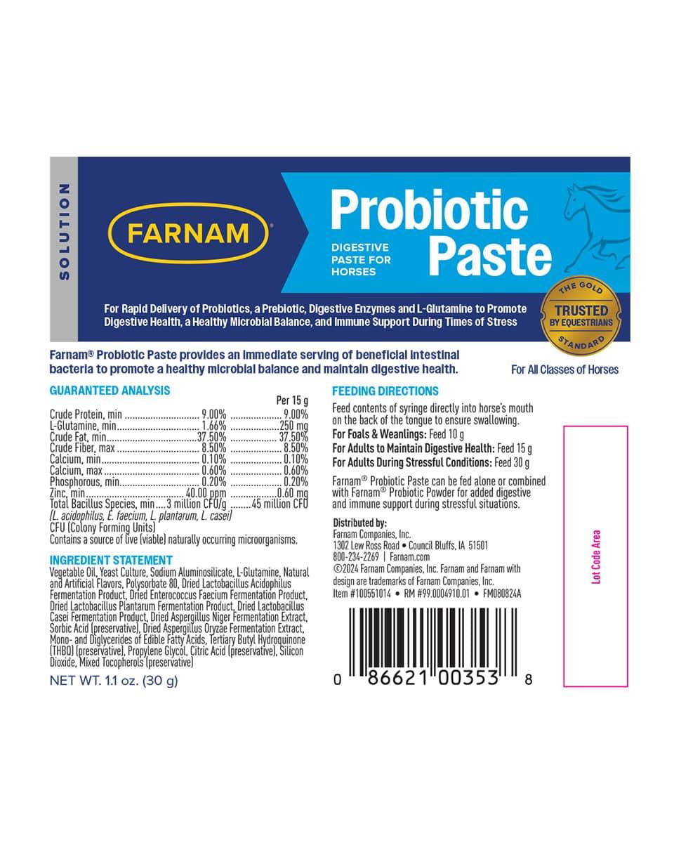 Probiotic Paste - Farnam | FarmVet