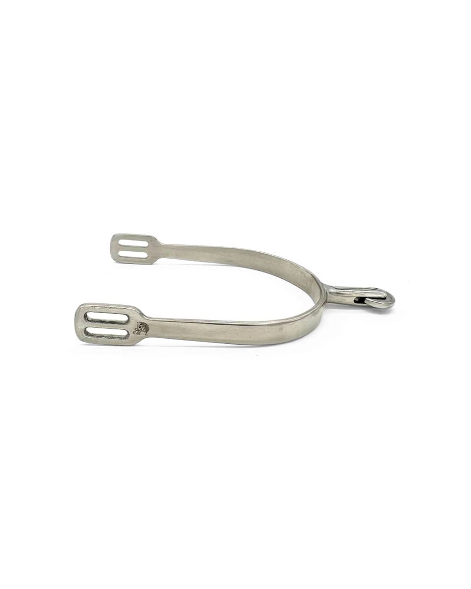 Horizontal Smooth Rowel Spurs - Jake Adams Equestrian | FarmVet