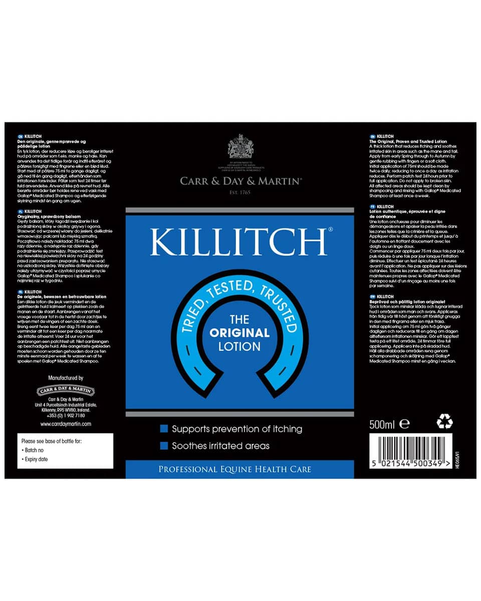 Killitch The Original Lotion - Carr & Day & Martin | FarmVet