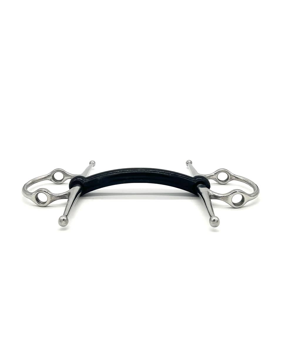 Hard Rubber Mullen Nelson Gag Bit - Jake Adams Equestrian | FarmVet
