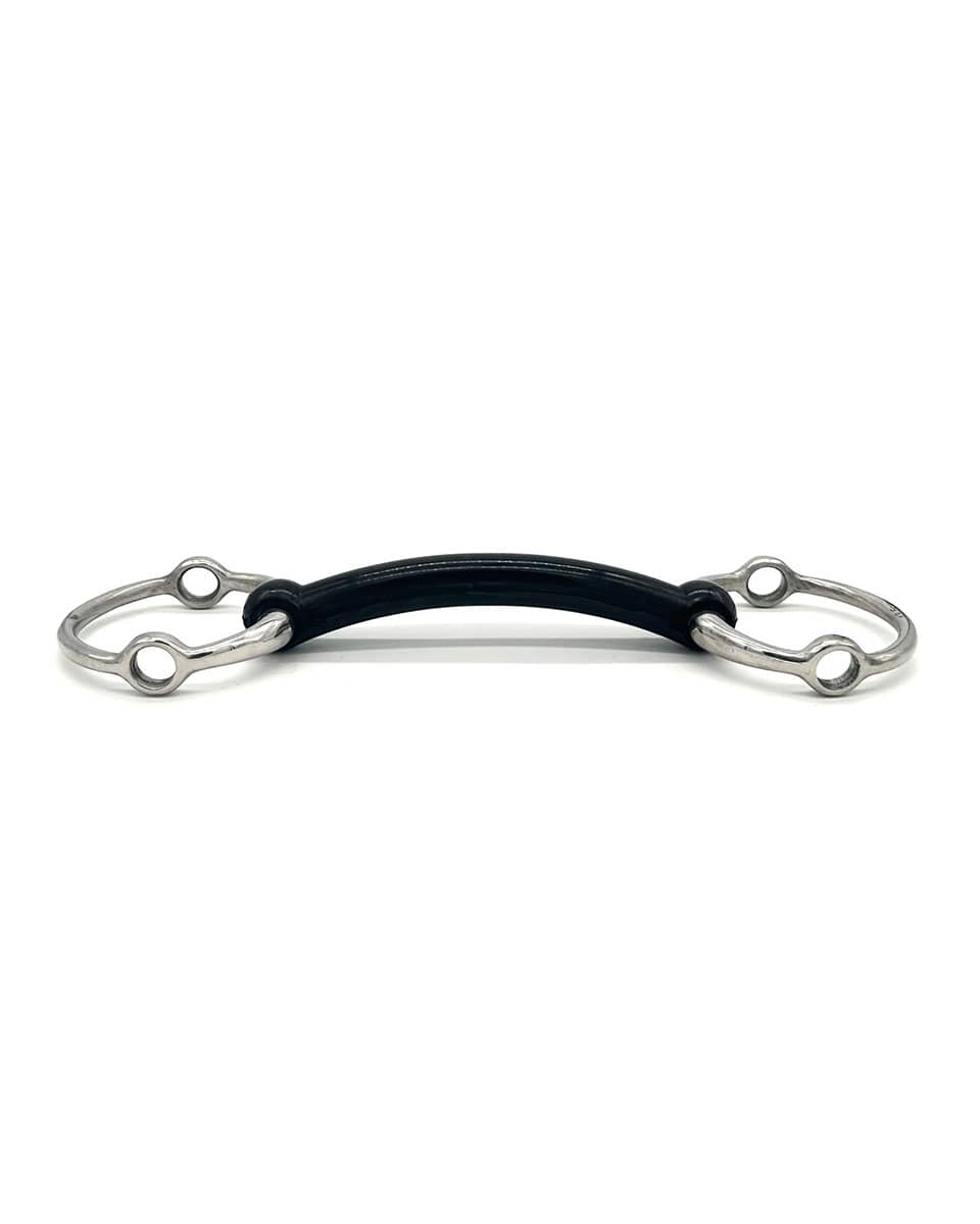 Hard Rubber Mullen Fixed Gag Bit - Jake Adams Equestrian | FarmVet