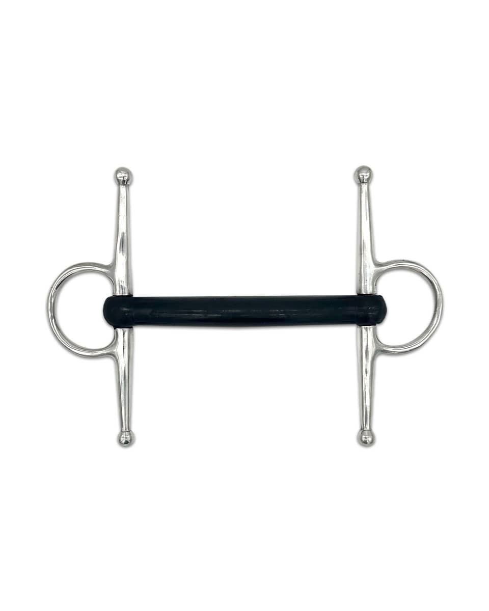 Hard Rubber Mullen Full Cheek Bit - Jake Adams Equestrian | FarmVet