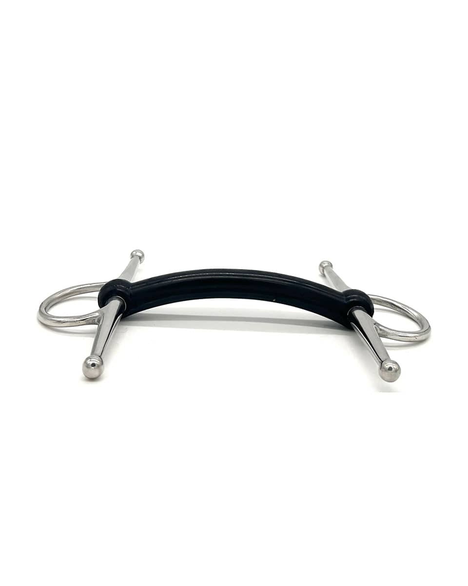 Hard Rubber Mullen Full Cheek Bit - Jake Adams Equestrian | FarmVet