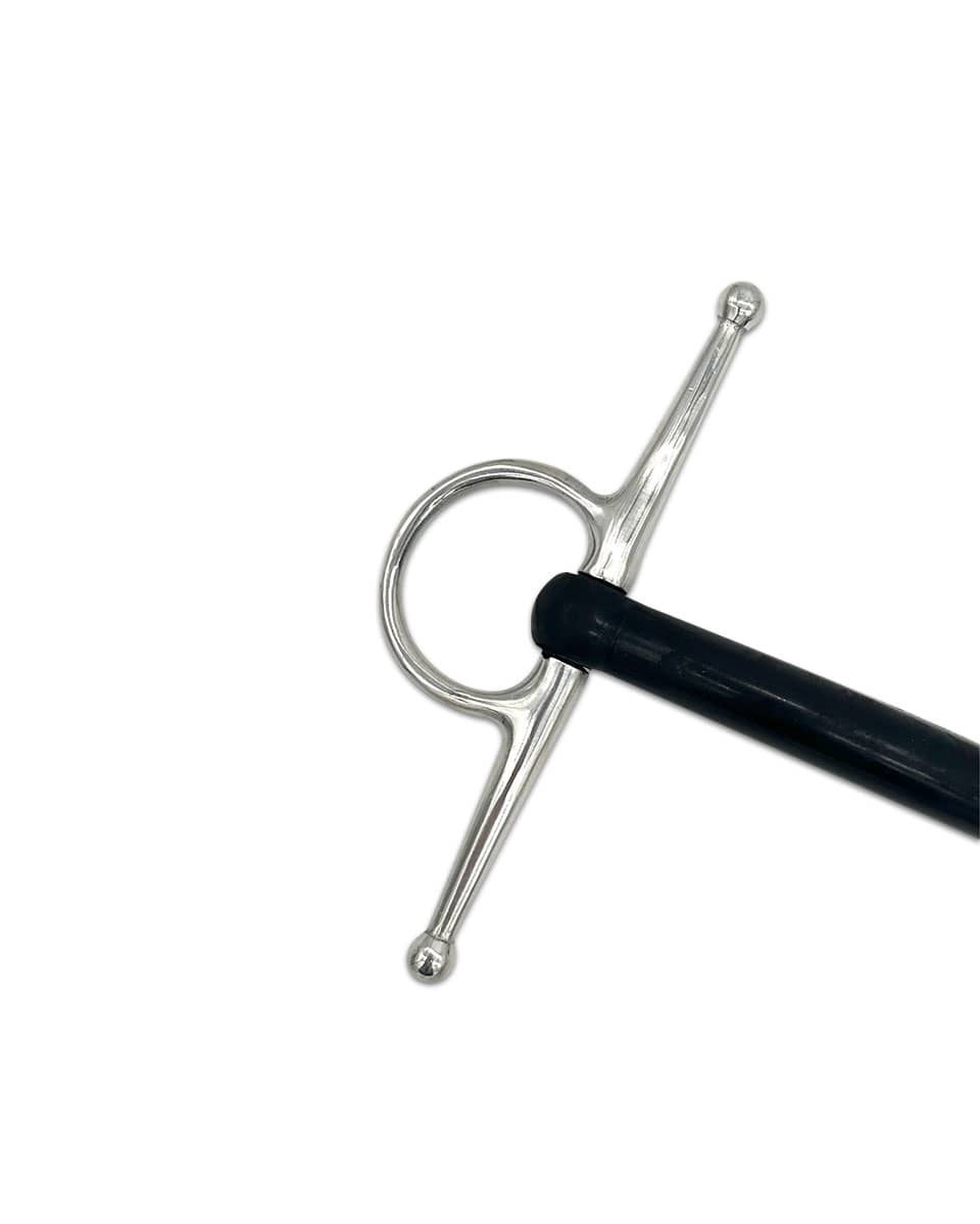 Hard Rubber Mullen Full Cheek Bit - Jake Adams Equestrian | FarmVet