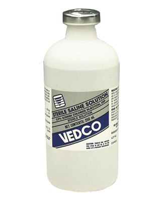 Saline for Injection Bottle | FarmVet