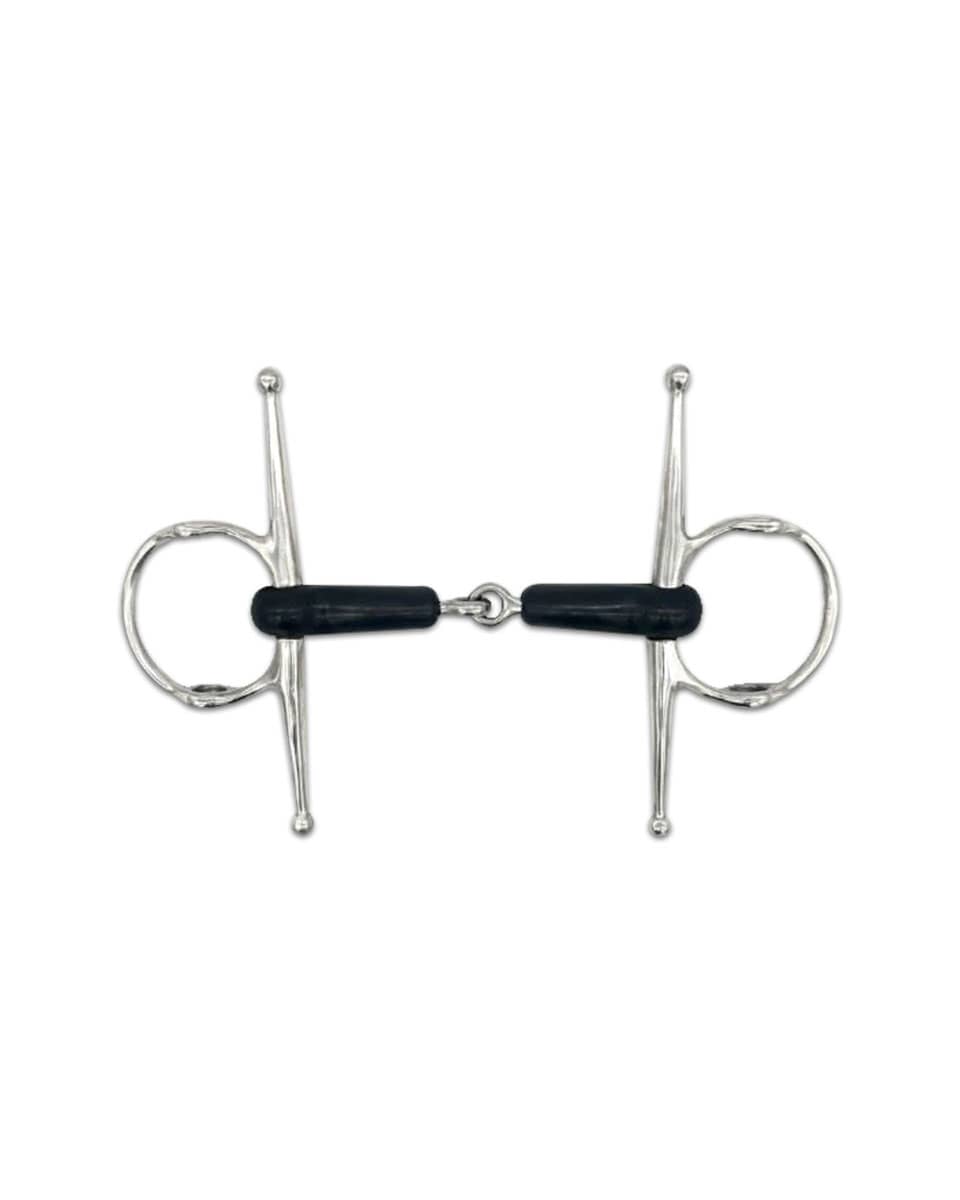 Single Joint Rubber Nelson Gag Bit - Jake Adams Equestrian | FarmVet