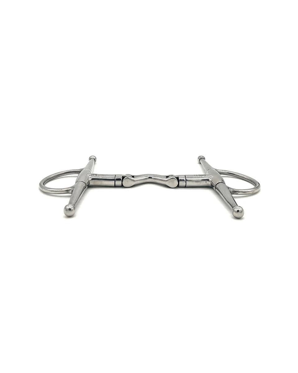 Swivel Port Hinge Full Cheek Bit - Jake Adams Equestrian | FarmVet