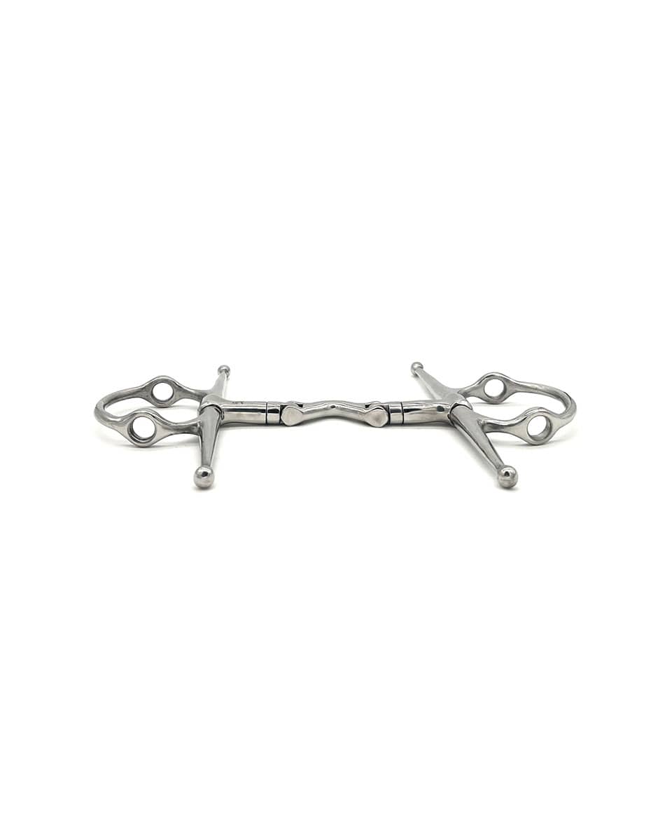 Swivel Port Hinge Nelson Gag Bit - Jake Adams Equestrian | FarmVet