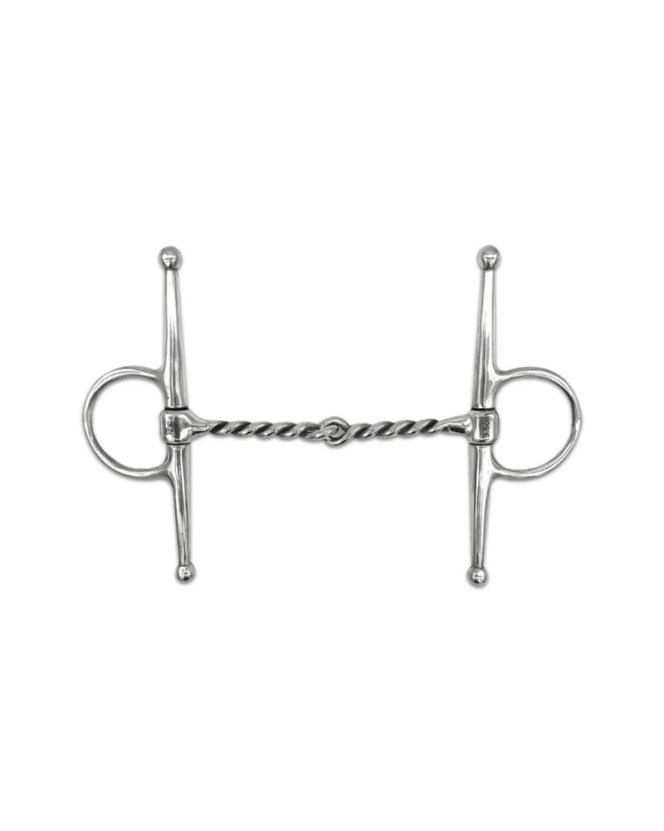 Twisted Wire Full Cheek Bit - Jake Adams Equestrian | FarmVet