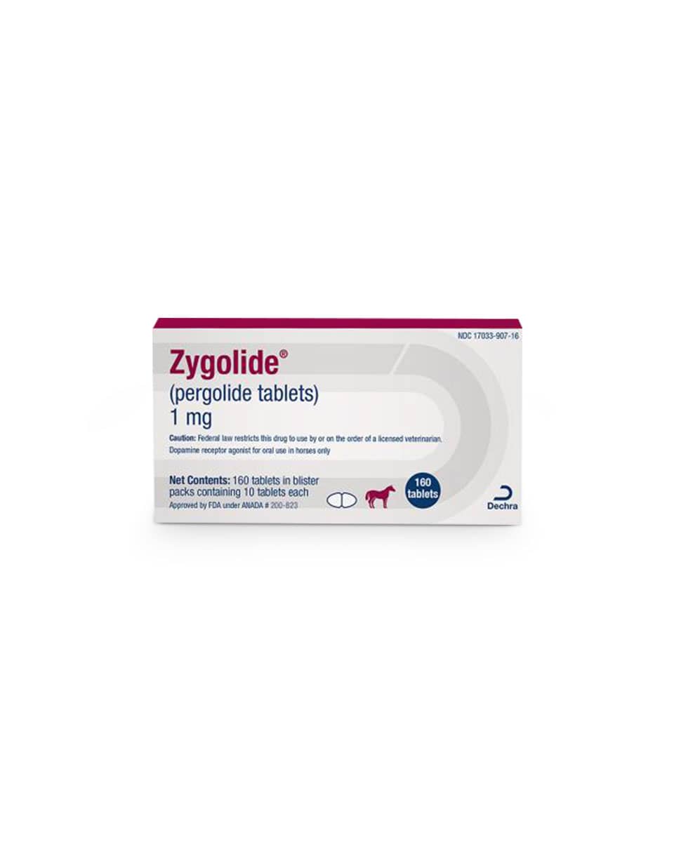 Zygolide (pergolide) Tablets - Dechra | FarmVet